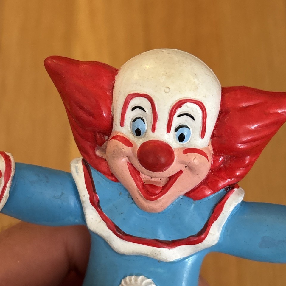 Vintage JESCO 1987 Bozo The Clown Bendable Toy, LARRY HARMON PIC. | eBay