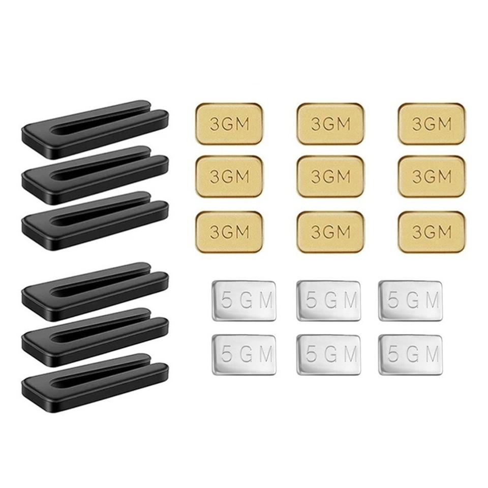 Complete 21PCS Ceiling Fan Weight Balancing Kit with Metal Clips and ...