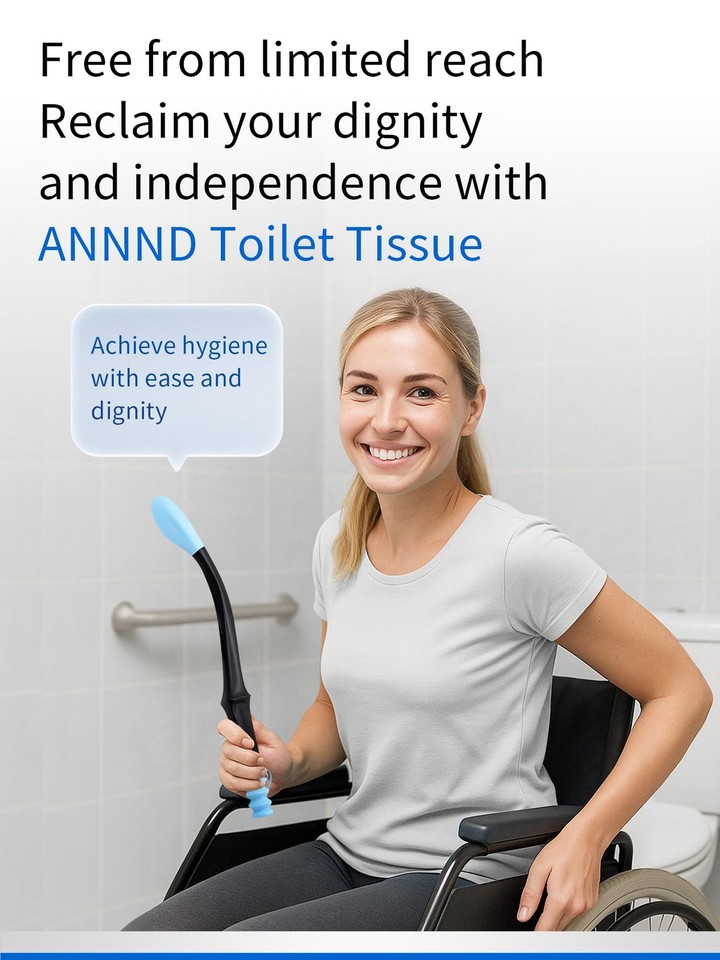 Bottom Buddy Wiping Aid – Upgraded Toilet Tissue Aids Wand for Wiping ...