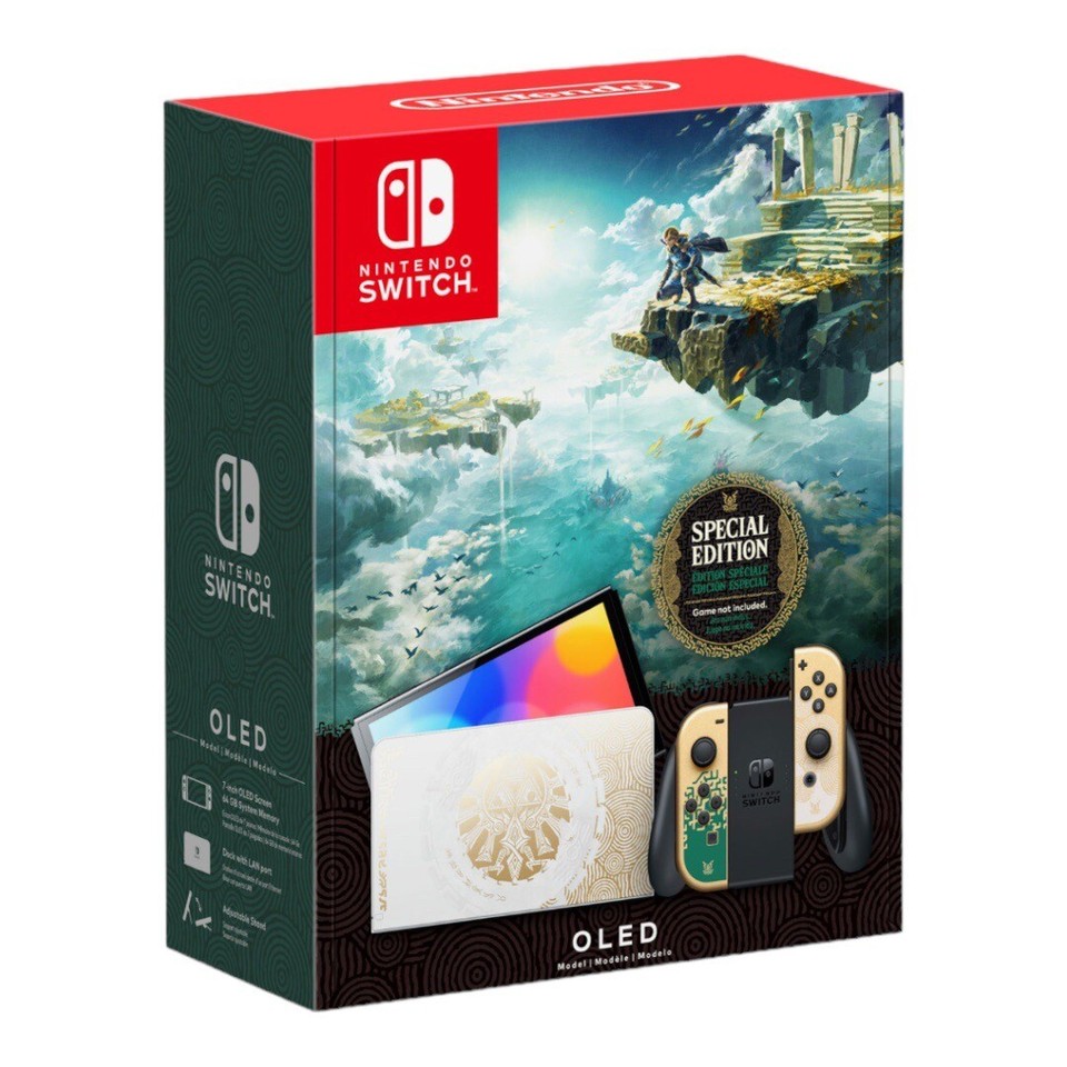 NINTENDO SWITCH - OLED MODEL - THE LEGEND OF ZELDA: TEARS OF THE ...