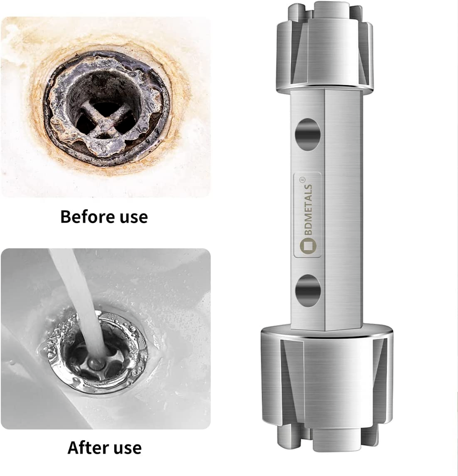 Tub Drain Remover Wrench-Die-Cast Aluminum Tub Drain Tool Wrench for ...