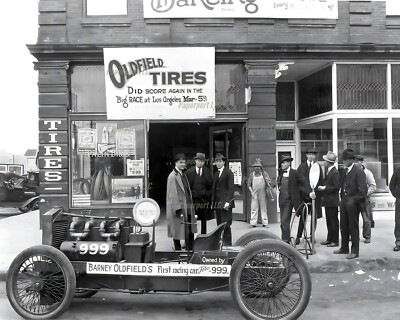 1920s Tire Shop And Race Car 8x10 Photo | eBay
