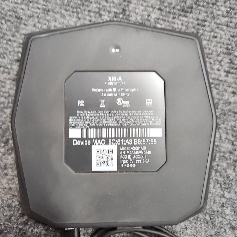 Comcast Xfinity Xi6-A Flex TV Streaming Box 4K W/Power Supply & HDMI ...