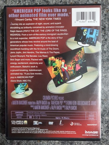 American Pop (DVD, 1981) for sale online | eBay