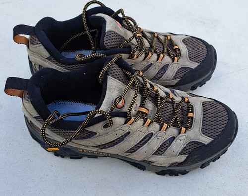 Merrell Continuum Vibram Earth Brown Waterproof Hiking Trail Men 10 ...