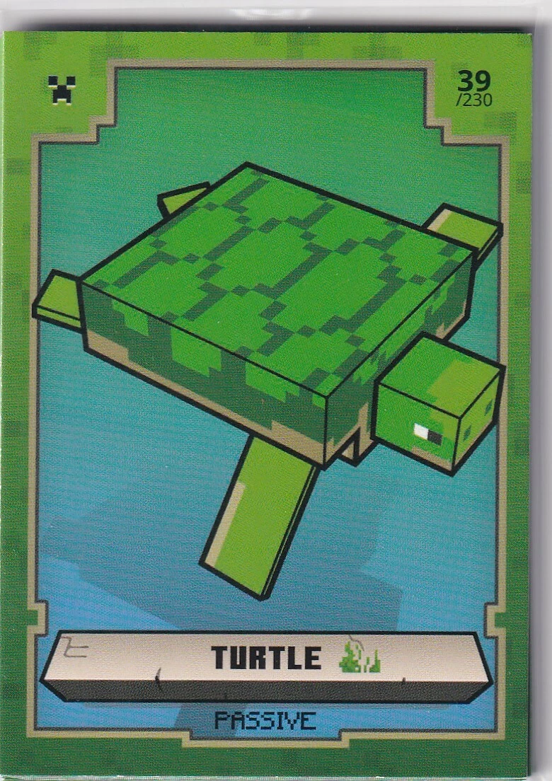 Minecraft Papercraft Turtle
