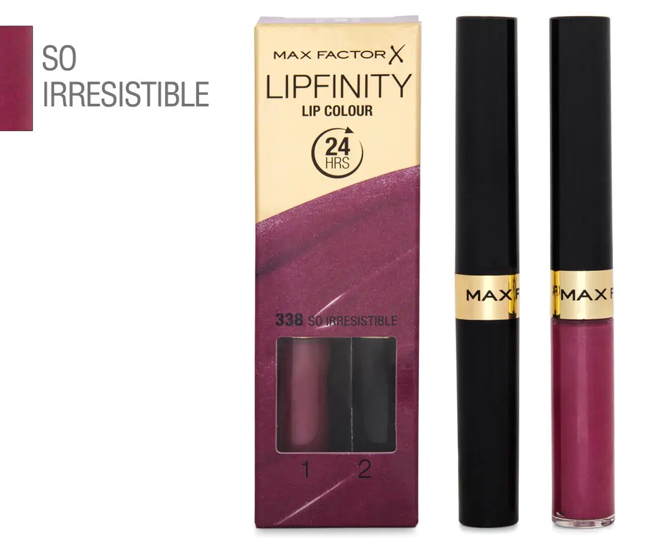Max Factor Lipfinity 24HR Lip Colour Lipstick ~ Select Your Shade ...