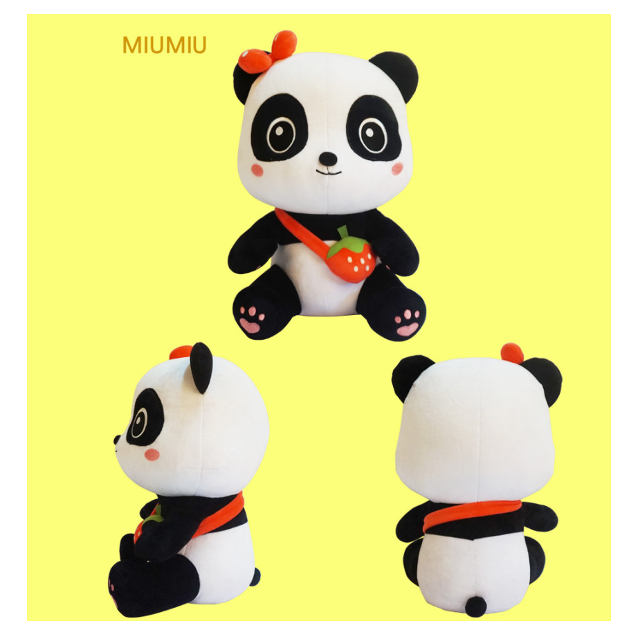 BabyBus Baby bus Panda Plush Doll MIUMIU Soft Stuffed Toys 35cm | eBay