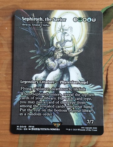 Sephiroth, The Savior - Atraxa, Grand Unifer [MTG] + Gift (Final ...