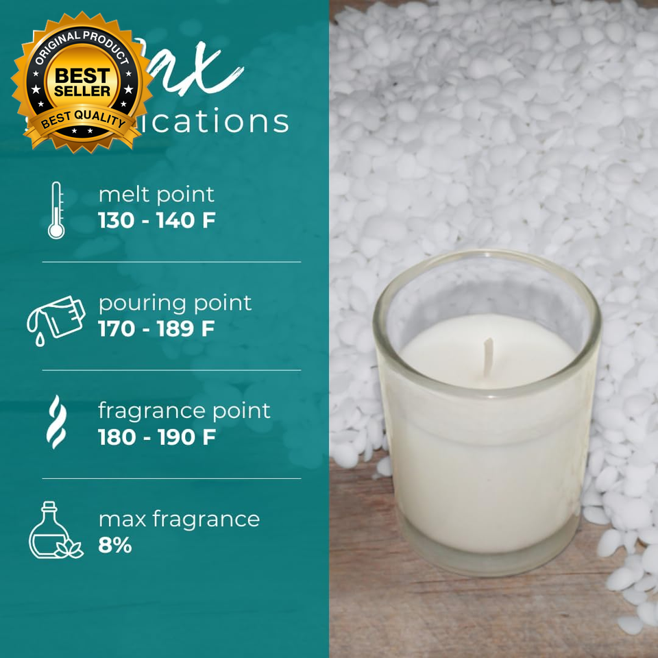 General Purpose Paraffin Wax Beads 25Lb Bulk Wax for Candle Making ...