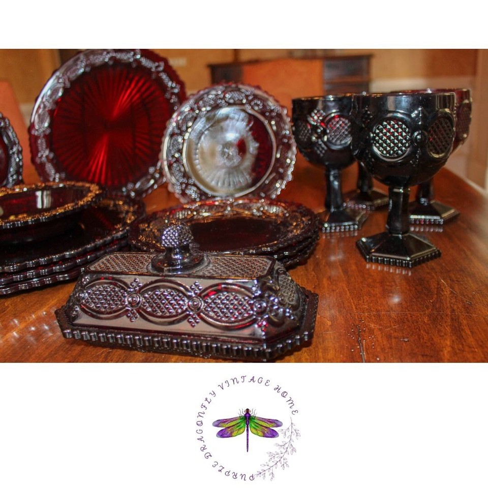 Avon Cape Cod Starter Set No. 1 * Dinnerware Set for 4* 23 Pieces Free ...