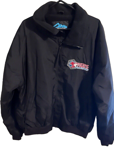 Matco Tools Racing Jacket Mens 2XL Black Double Sided Embroidered ...