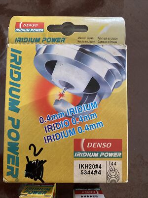 Denso IKH20 Iridium Power Spark Plugs 5344 Set of 2 NEW | eBay