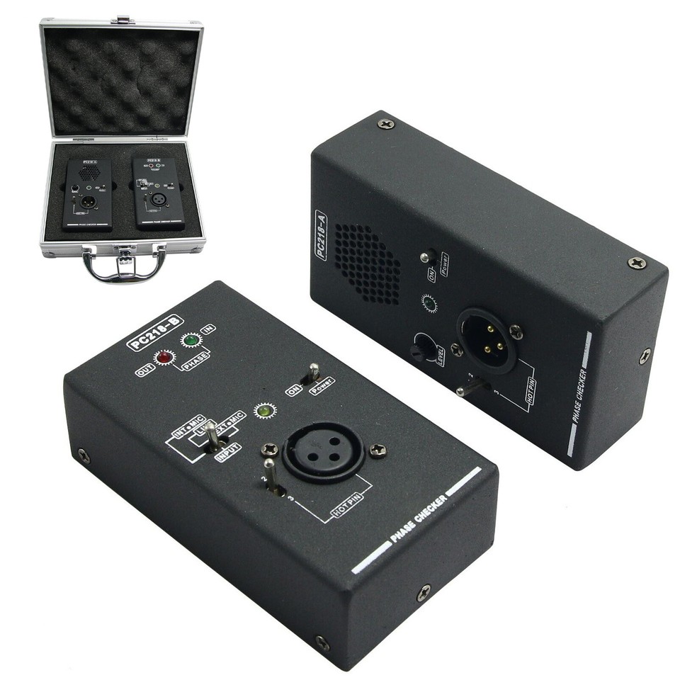 Audio Signal Generator PC218 Phase Polarity Tester Checker Detector ...