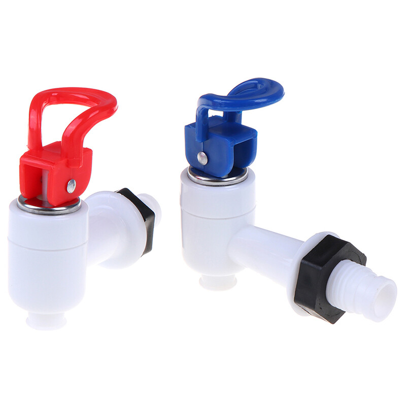 2pcs Universal Push Type Plastic Water Dispenser Faucet Tap Replacement ...