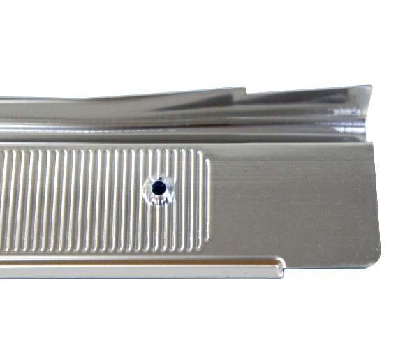 1964~1967 Chevelle El Camino GTO Door Sill Scuff Plate Aluminum w ...