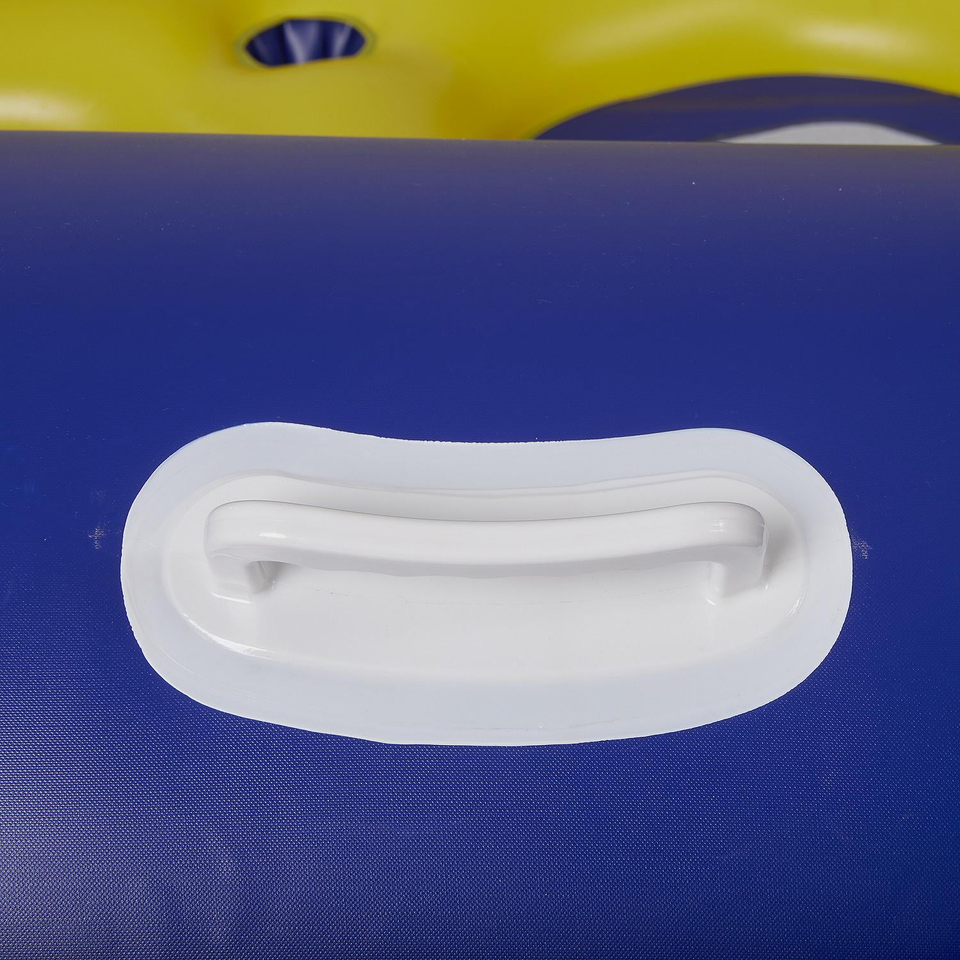 12-Person Inflatable Party Raft – Floating Island Lounge with Cup ...