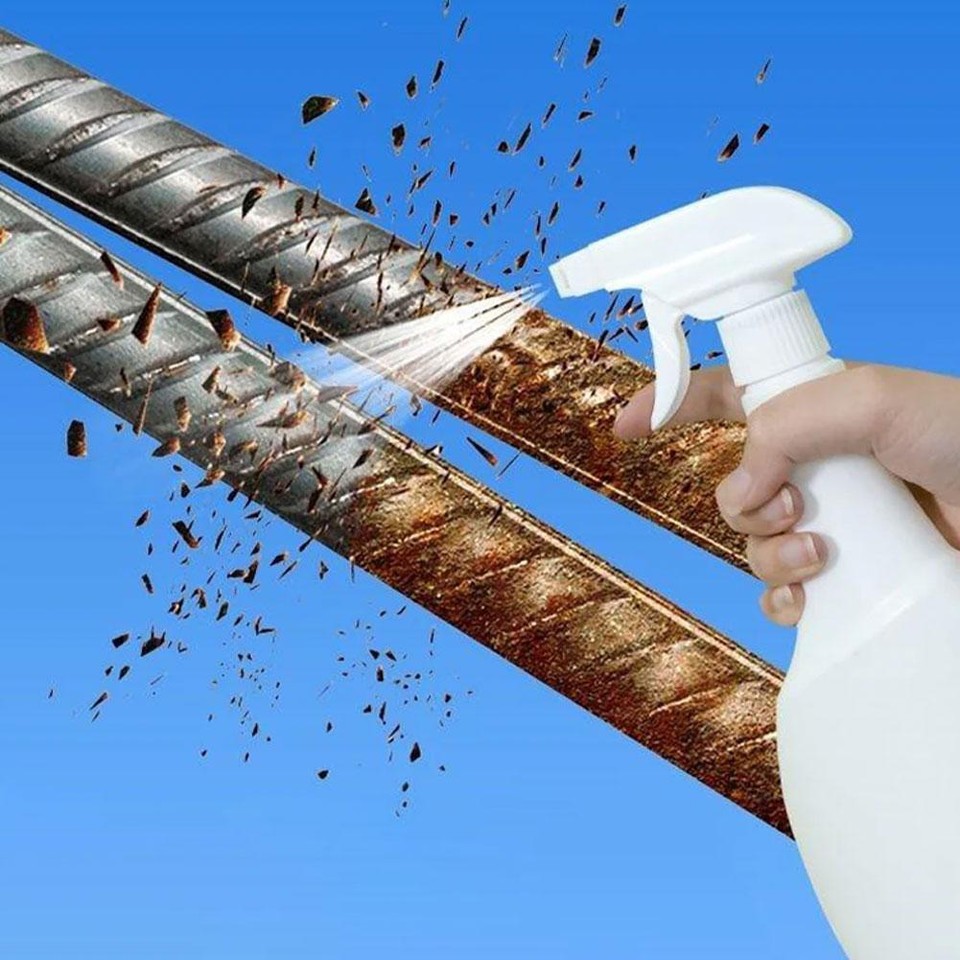 High Speed Rust Removal: Powerful Rust Remover Spray, R2 Rust Hot ...