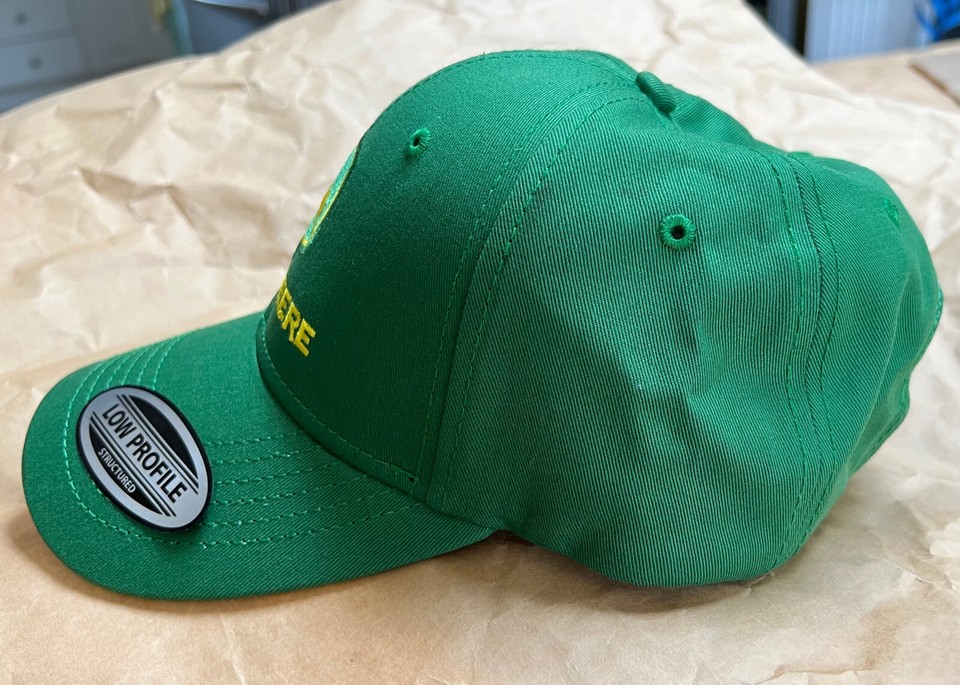 John Deere cap hat, Embroidered Logo, Green, NEW (LP69072) | eBay