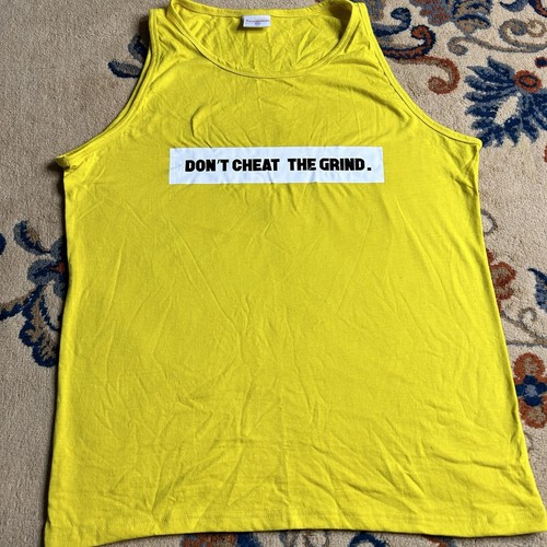 DCTG Sportswear Tank Top Don’t Cheat The Grind XL | eBay