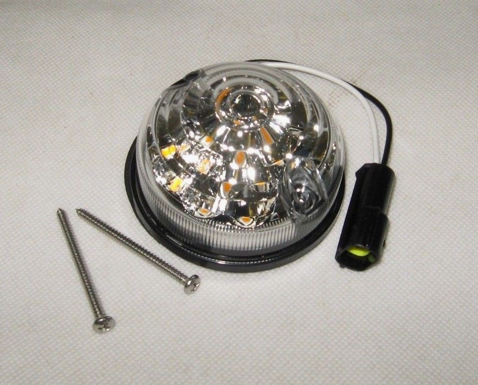 Defender LED Front Clear Indicator LSL 73mm Wipac S6063LED, XBD500040 ...