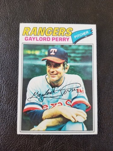 GAYLORD PERRY 1977 TOPPS BASEBALL #152 TEXAS RANGERS | eBay