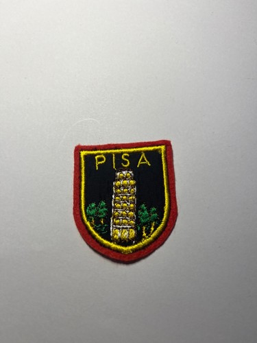 PISA ECUSSON BRODE EMBROIDERED PATCH WAPPEN KAMM CRESTA STEMMA INSIGNIA ...