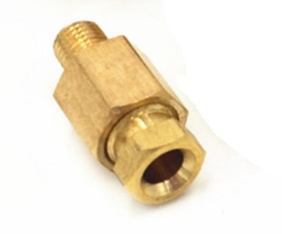 Auto Grease M6 1mm Lubrication Brass oil Pipe Brass Fitting 6mm Tube ...