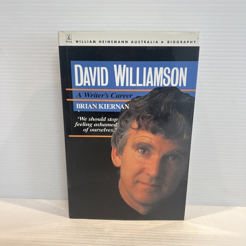 David Williamson: A Writer's Career by Brian Kiernan - Hardcover | eBay