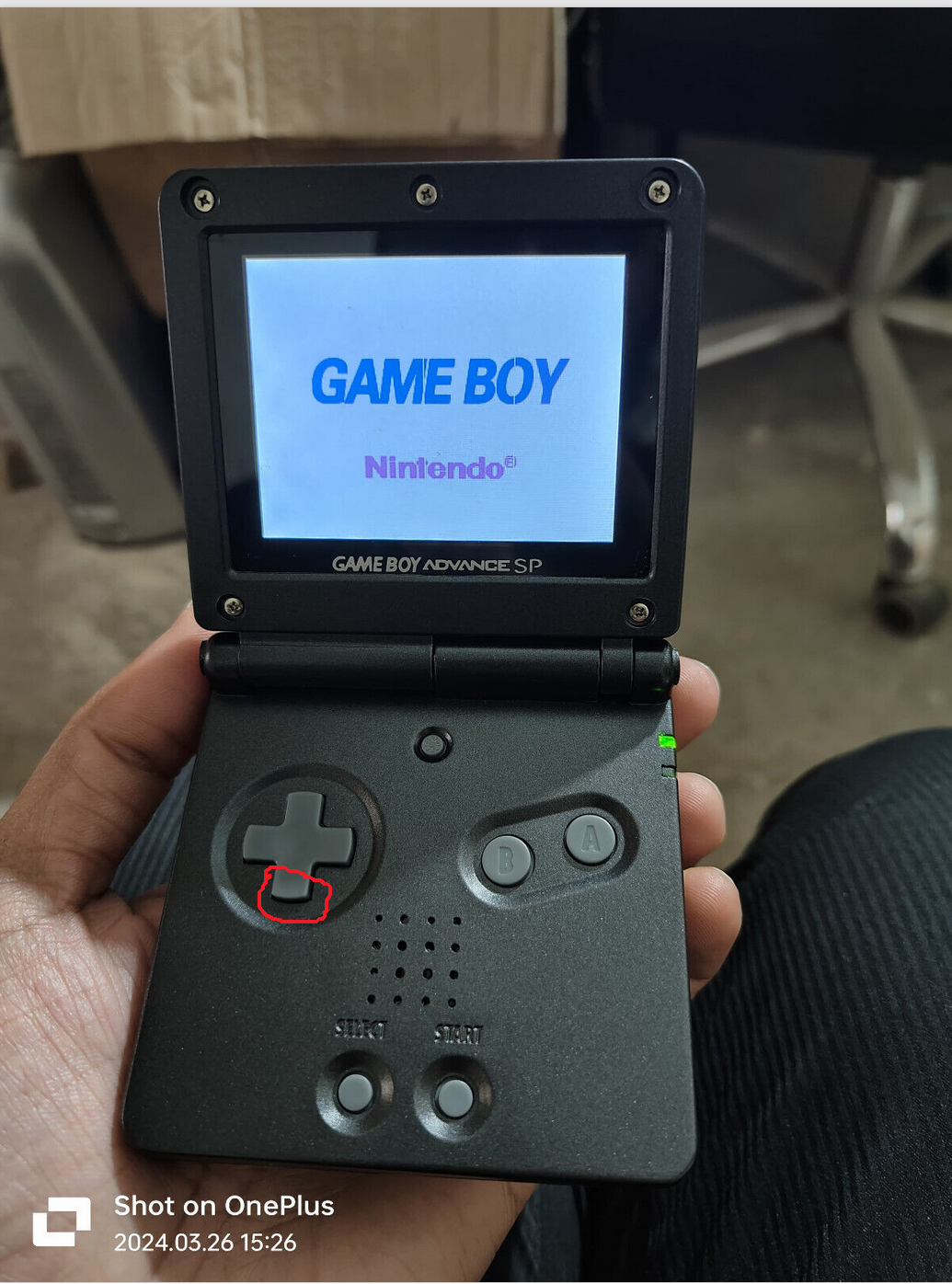 Nintendo Game Boy Advance SP Handheld System - Graphite Black | eBay