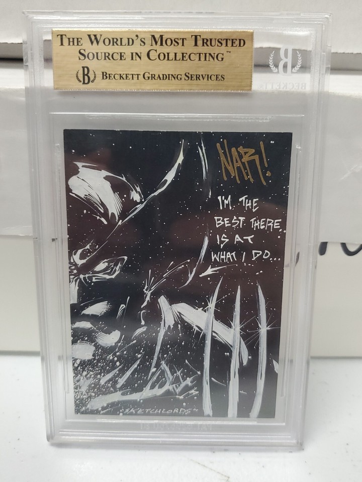 2009 Nar! Sketch Card WOLVERINE BGS 9.5 Marvel | eBay