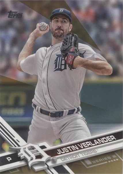 2017 Topps - Gold #450 Justin Verlander /2017 for sale online | eBay