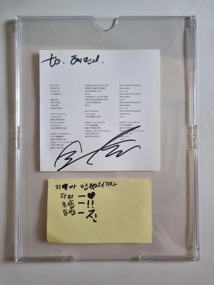 Jin Bangtan Boys Fansign