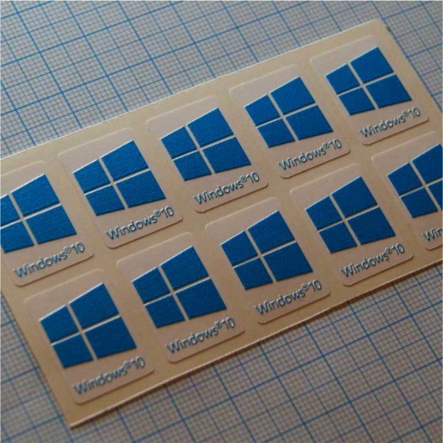 30 x Windows 10 Sticker Badge Logo Decal for laptop PC - HD Quality ...
