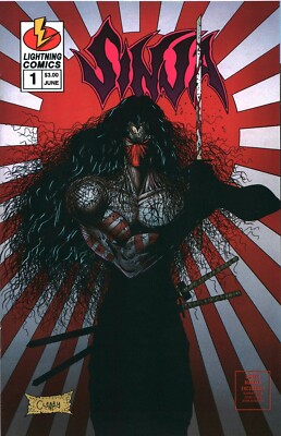 VTG Lightning Comic Sinja Deadly Sins Comic Book #1A (1996) High Grade ...