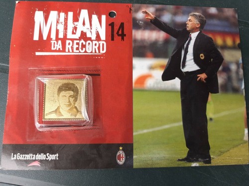 Stamp AC Milan Record Number 14 Carlo Ancelotti | eBay