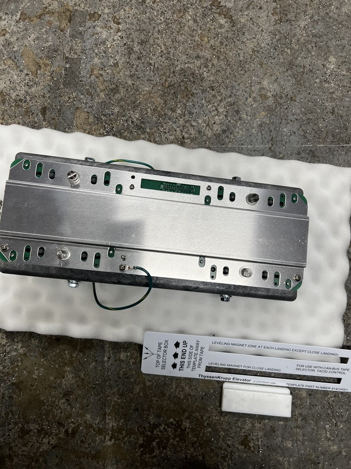 THYSSENKRUPP-TKE ELEVATOR Complete Selector 6300ack002. New Tac32H ...