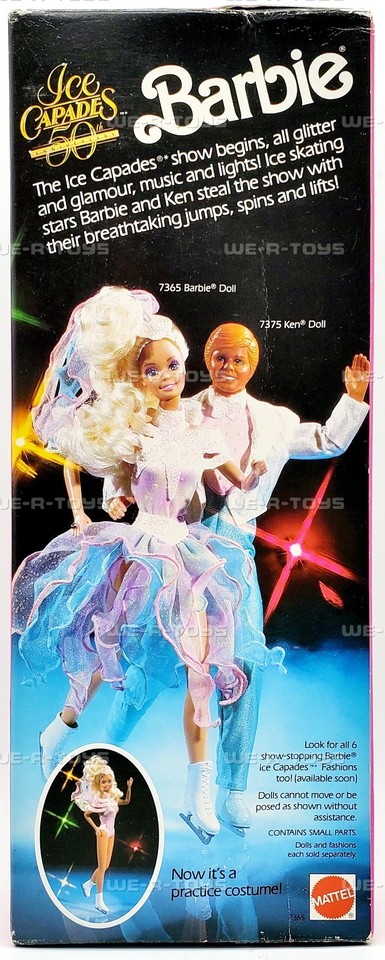 Barbie Ice Capades 50th Anniversary Doll 1989 Mattel 7365 | eBay Australia