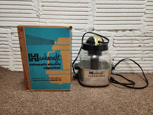 Vintage Hankscraft Automatic Electric Vaporizer Model 202A w/ Box And ...