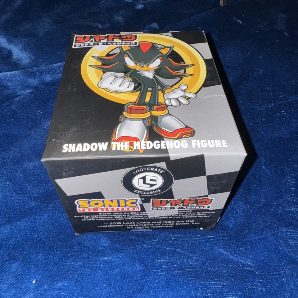 Shadow the hedgehog 5" figure Sonic loot crate exclusive rare - 2018 | eBay