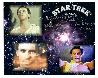 Michael Forest Signed Star Trek Apollo 8x10 Photo #1 | eBay