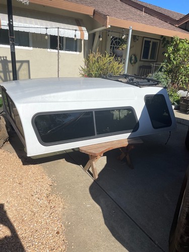 White Raider Viewliner truck cap for 2000 chevrolet silverado | eBay