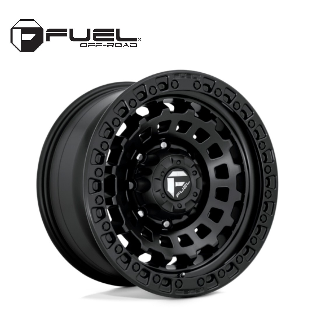 (1) New 18" Fuel D633 Zephyr 18x9 5x5.0 Lug Pattern Matte Black Wheel ...