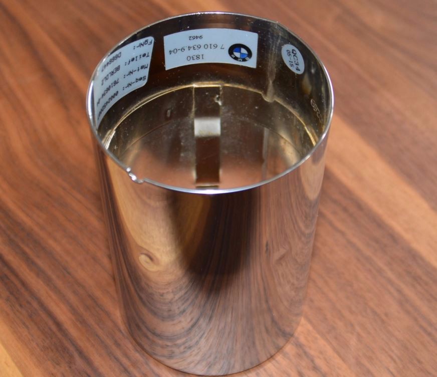 2012-2019 BMW F20 F21 F22 F23 2 Series Genuine Chrome Exhaust Tip ...