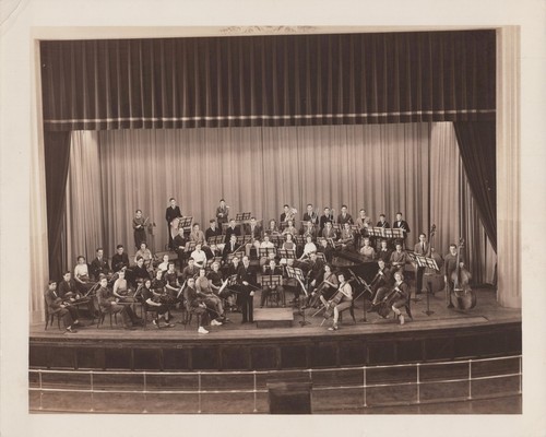 Philadelphia Orchestra Performance Stage View 1940s - Original Press ...