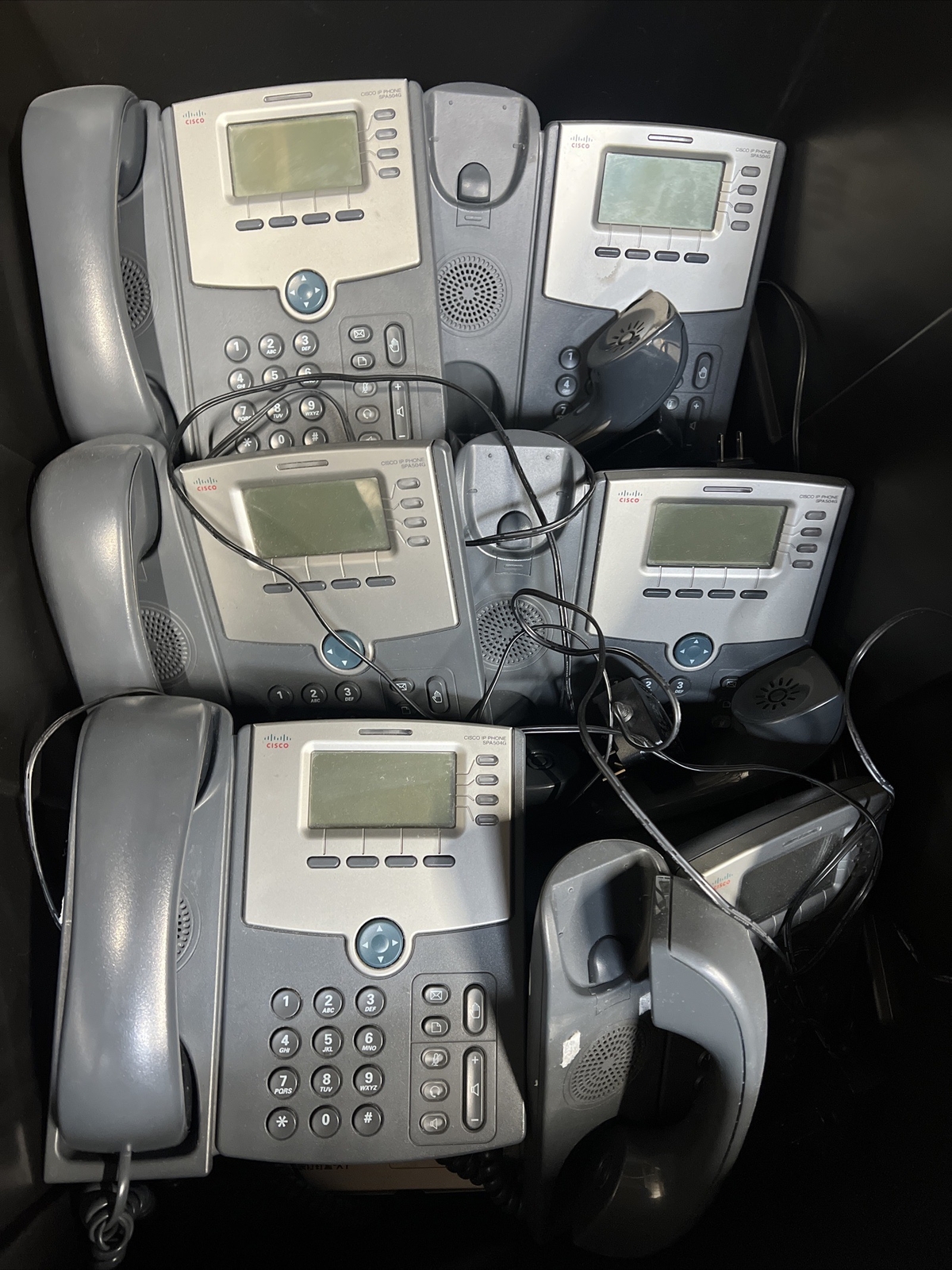 Cisco SPA 504G 4-Line, 2-Port Switch PoE IP Phone 799599491862| eBay