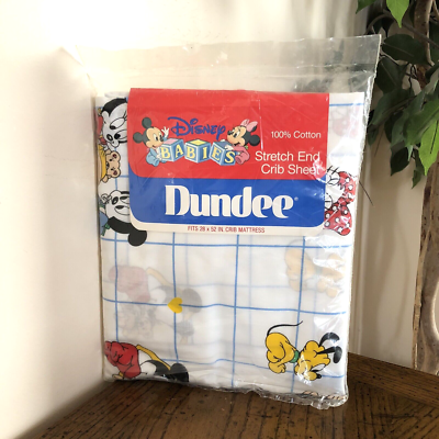 80s Dundee Mickey Blanket DUNDEE DISNEY VINTAGE MICKEY