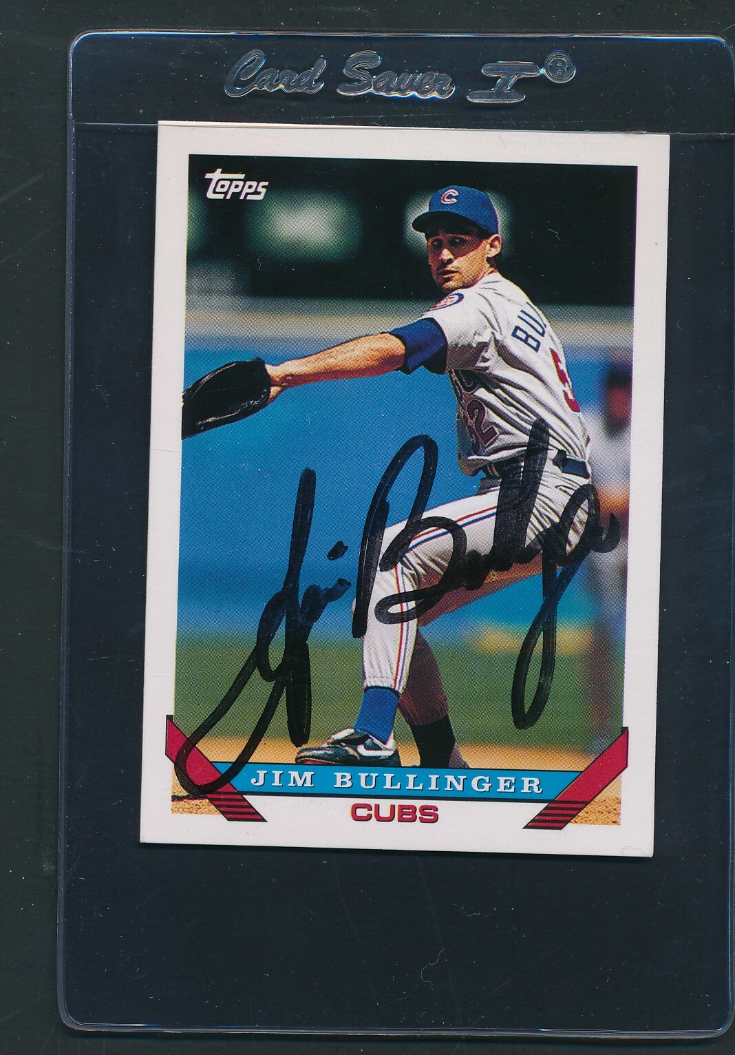 1993 Topps #101 Jim Bullinger Cubs Signed Auto *E5652 | eBay