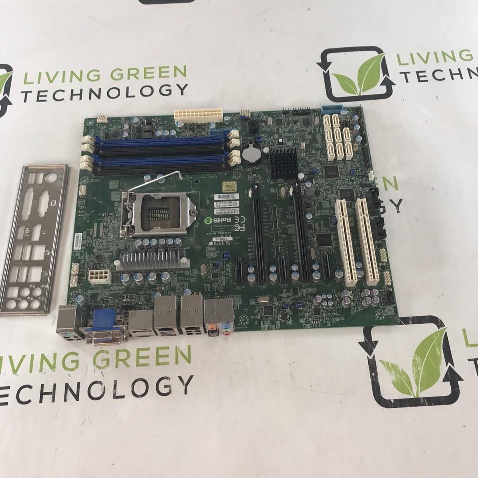*USED* SUPER X10SAE INTEL XEON E3-1220V3 MOTHERBOARD | eBay