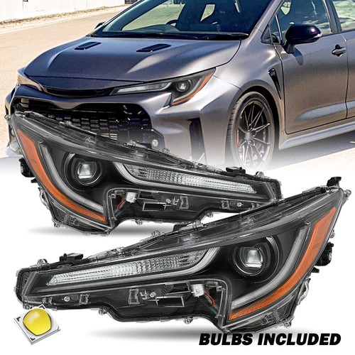 For 2023 2024 Toyota Corolla L LE Base Headlamp Pair LED Headlight Left ...